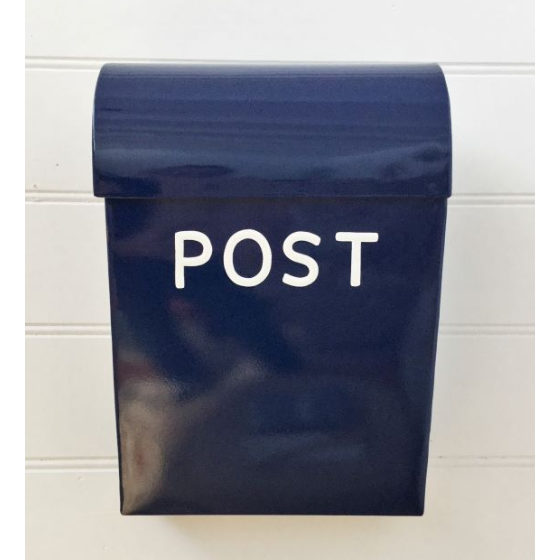 Post Box | Navy | Large – Farmhouse Trading